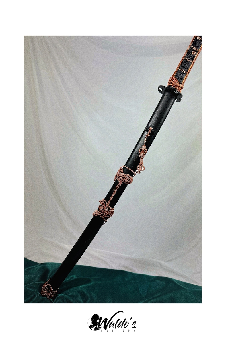Sword With Copper Weaving - Etsy