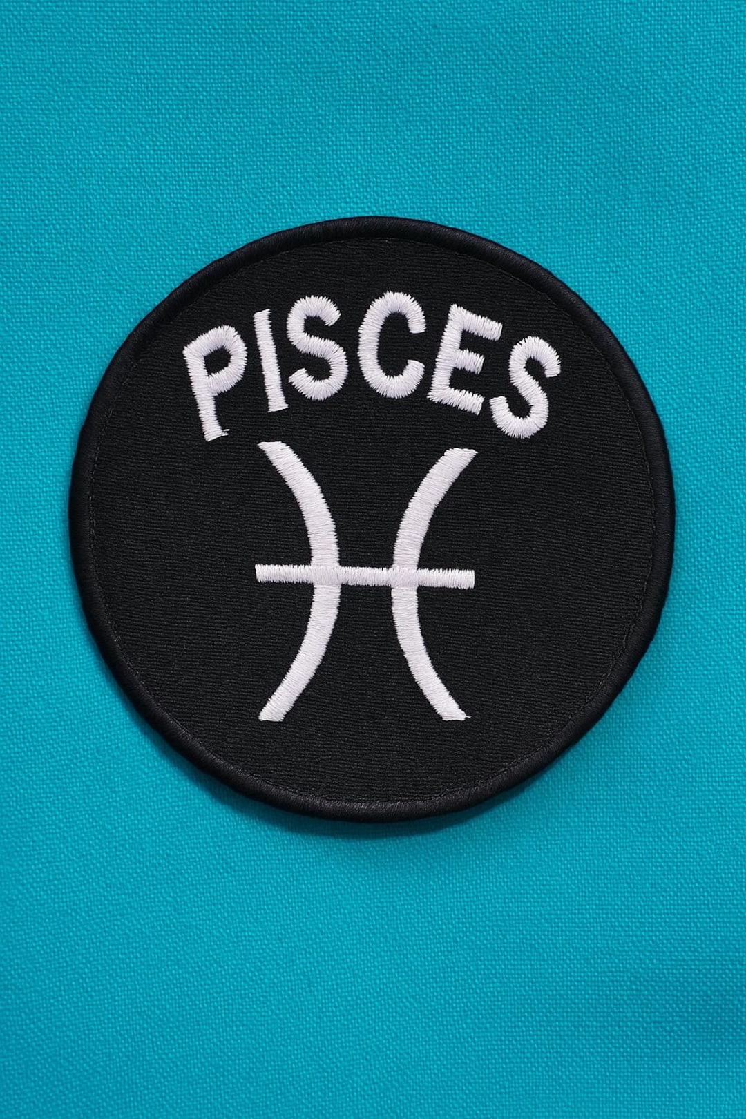 Pisces Sign Patch/zodiac Symbol/iron-on Patch/astrology Sign/cosmic ...