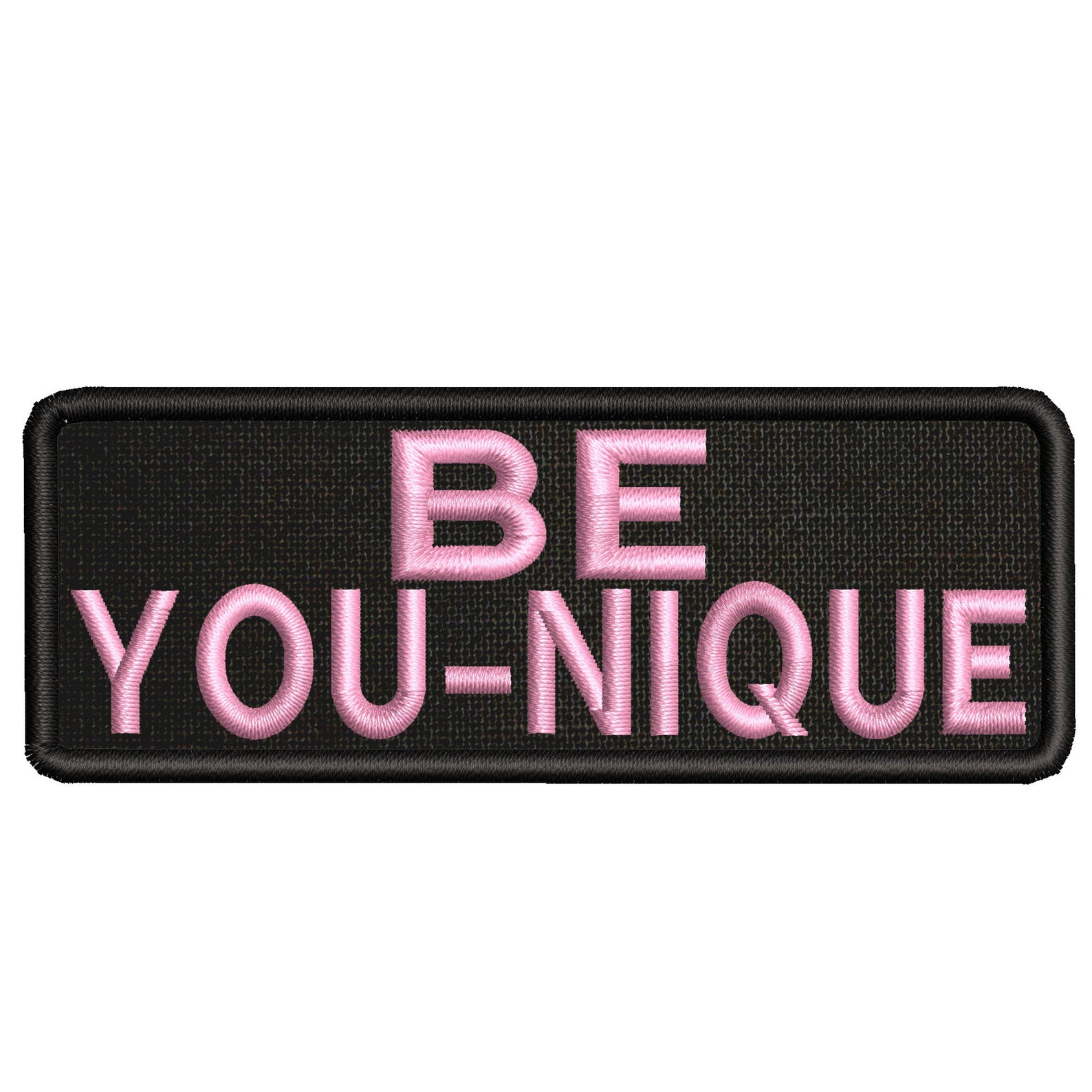 Be You-nique Embroidered Patch Iron-on / Sew-on Decorative - Etsy