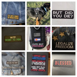 Isaiah 54:17 Bible Verse Embroidered Patch Iron on / Sew on Custom ...