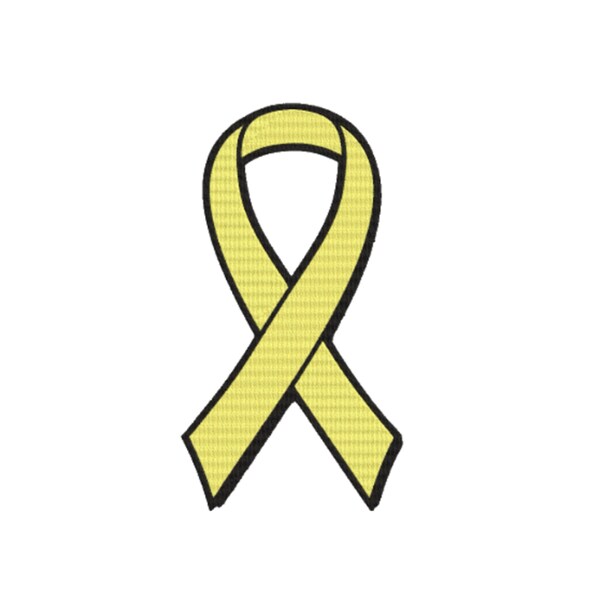 Bone Cancer Ribbon Patch - Etsy
