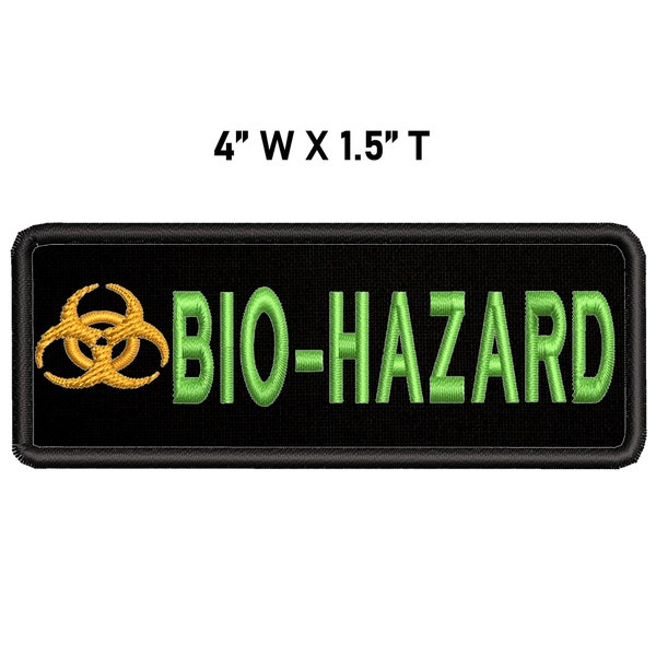 Bio Hazard Patch - Etsy