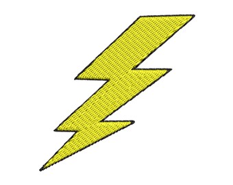 Lightning Thunder Embroidered Patch / Badge Iron On Sew - Etsy