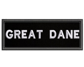 Great Dane Emblem | Etsy