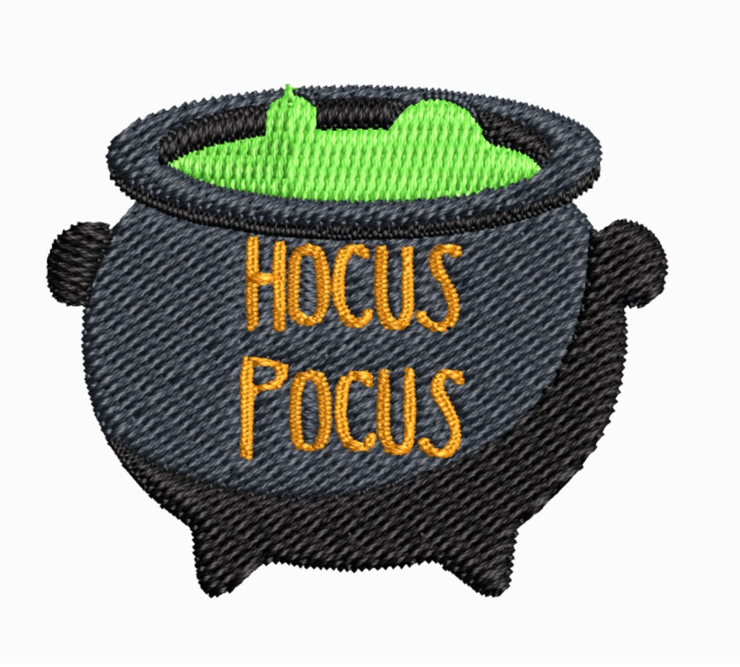 Witches' Brew Embroidered Applique Iron on Patch 2 X 1.75 RIP Cross ...