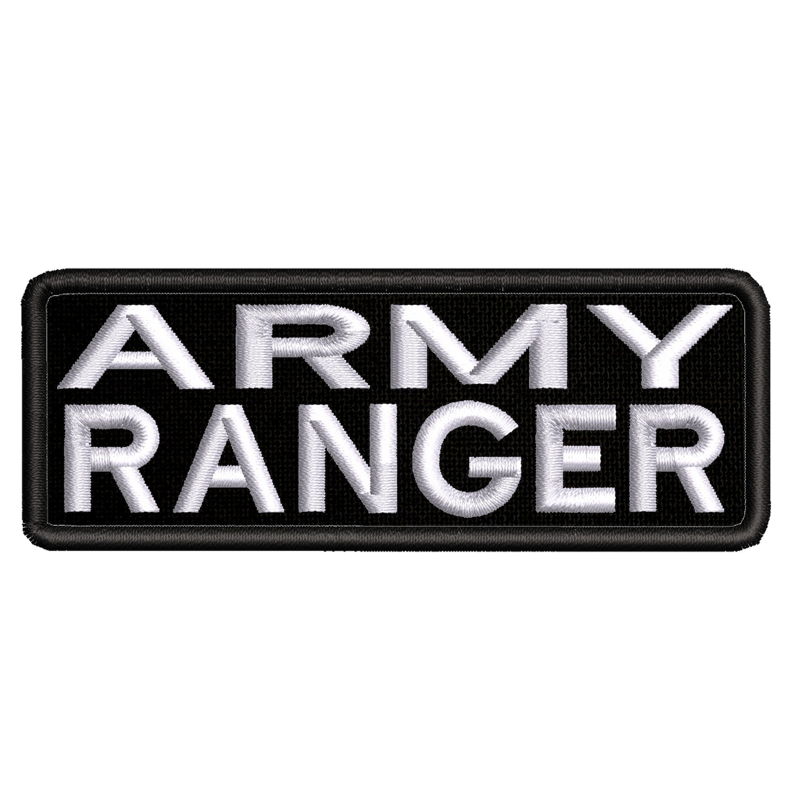 Army Ranger Embroidered Patch Iron-on/sew-on Military Veteran - Etsy