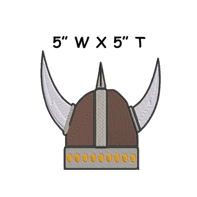 Embroidered Viking Patch - Etsy