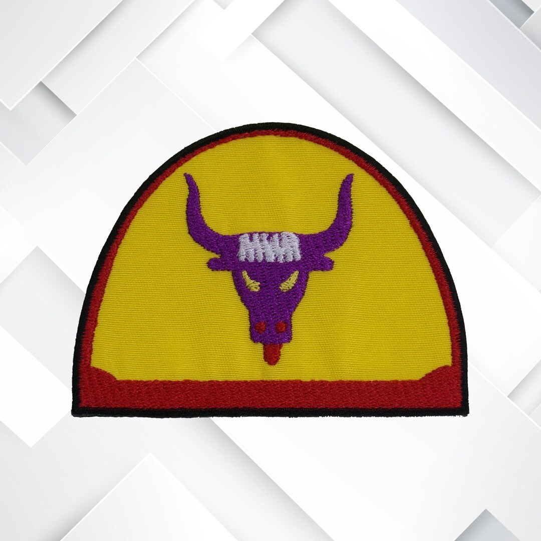 Minotaur Crest Patch – Embroidered Iron-on Badge for Sci-fi Cosplay ...