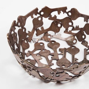 Key Bowl for Entryway, Uniquely Designed, Decorative Key Holder Bowl ...