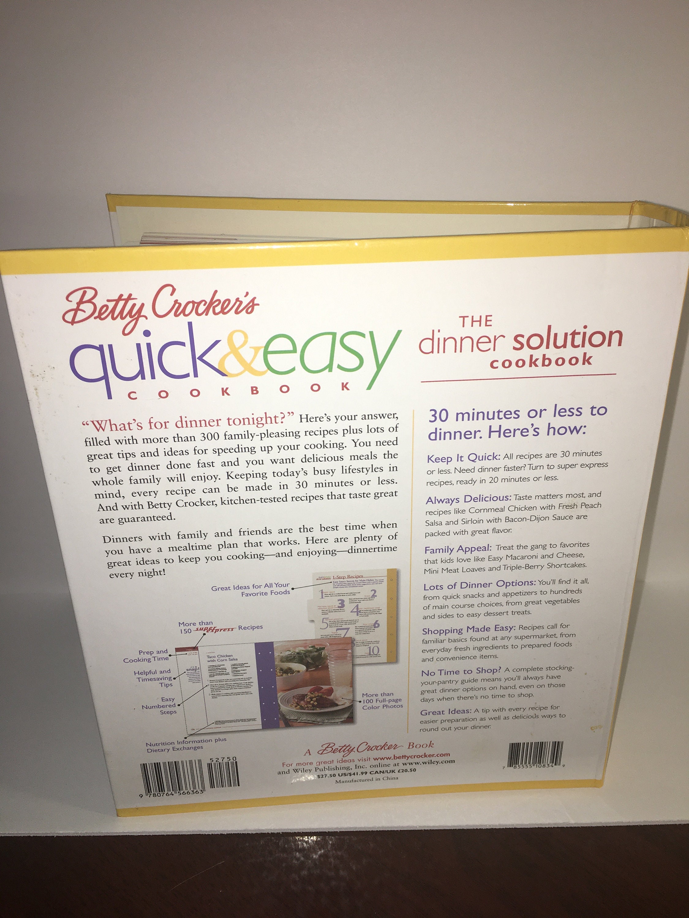 Betty Crockers Quick and Easy Cookbook | Etsy