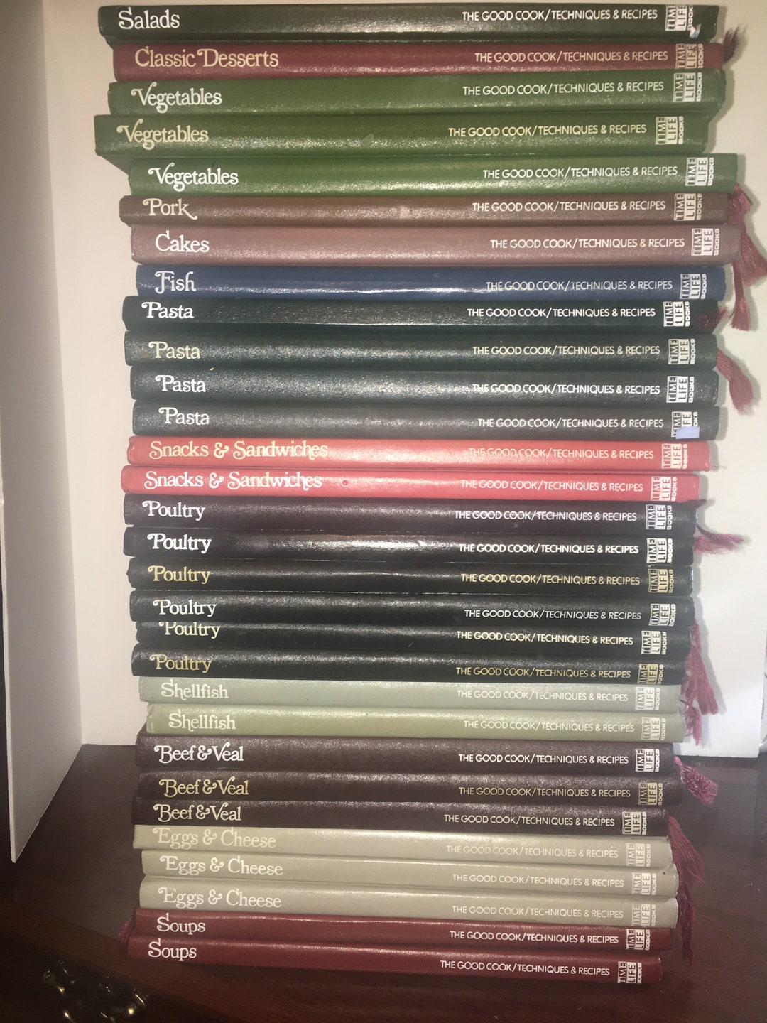 The Good Cook/ Techniques and Recipes, Salads, Vegetables, Pork, Cakes ...