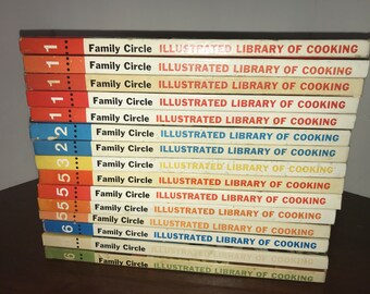 1972 Family Circle Illustrated Library of Cooking Volume 1 - Etsy