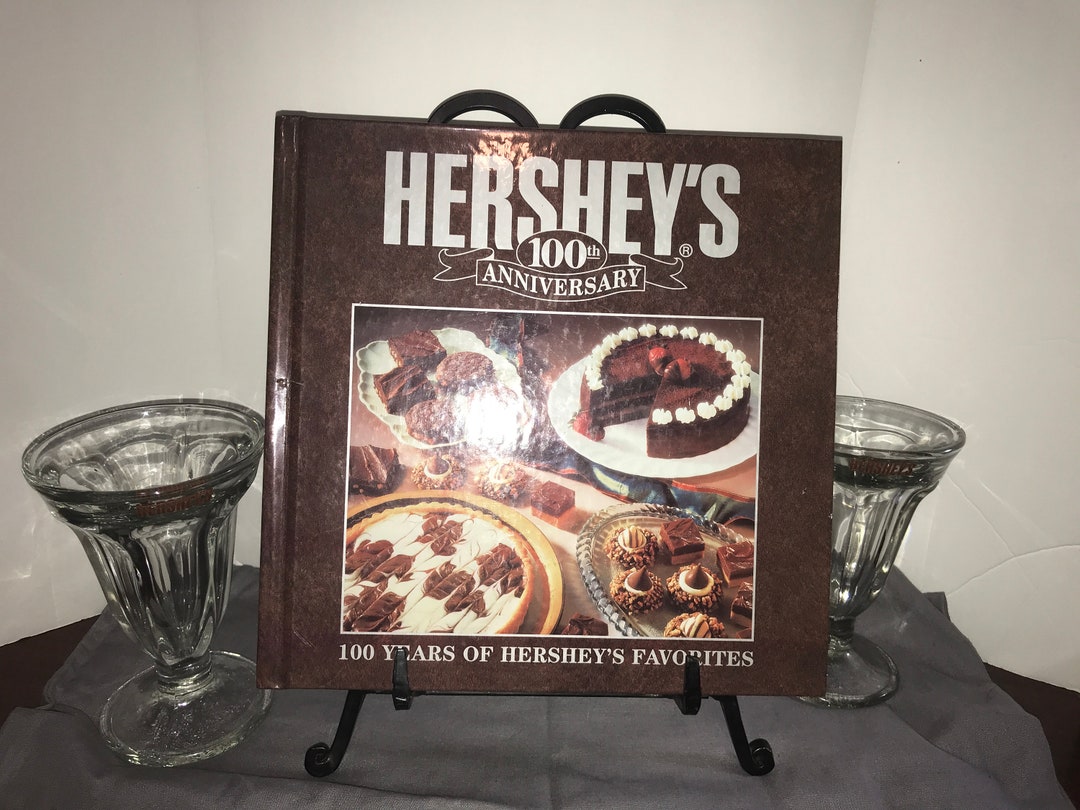 Hersheys 100th Anniversary Cookbook Sundae Dishes - Etsy