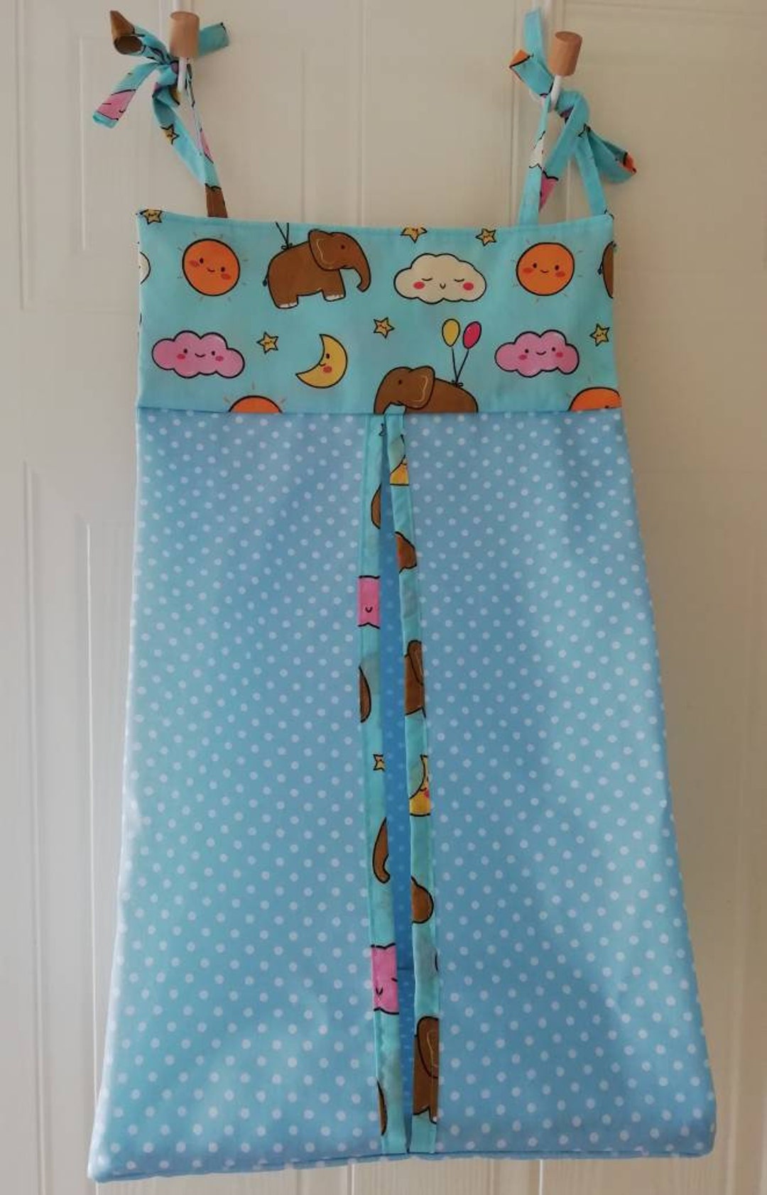 Blue Nappy Stacker. Nappy Storage. - Etsy