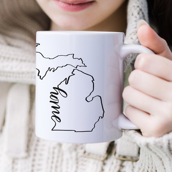 Michigan Mug - Etsy