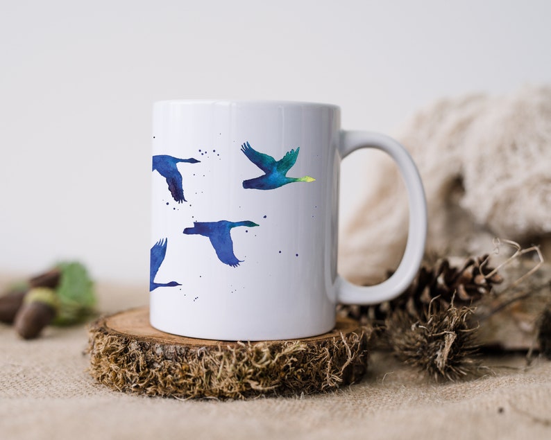 Duck Mug Duck Gift Duck Coffee Mug Duck Lover Mug Cute Duck - Etsy