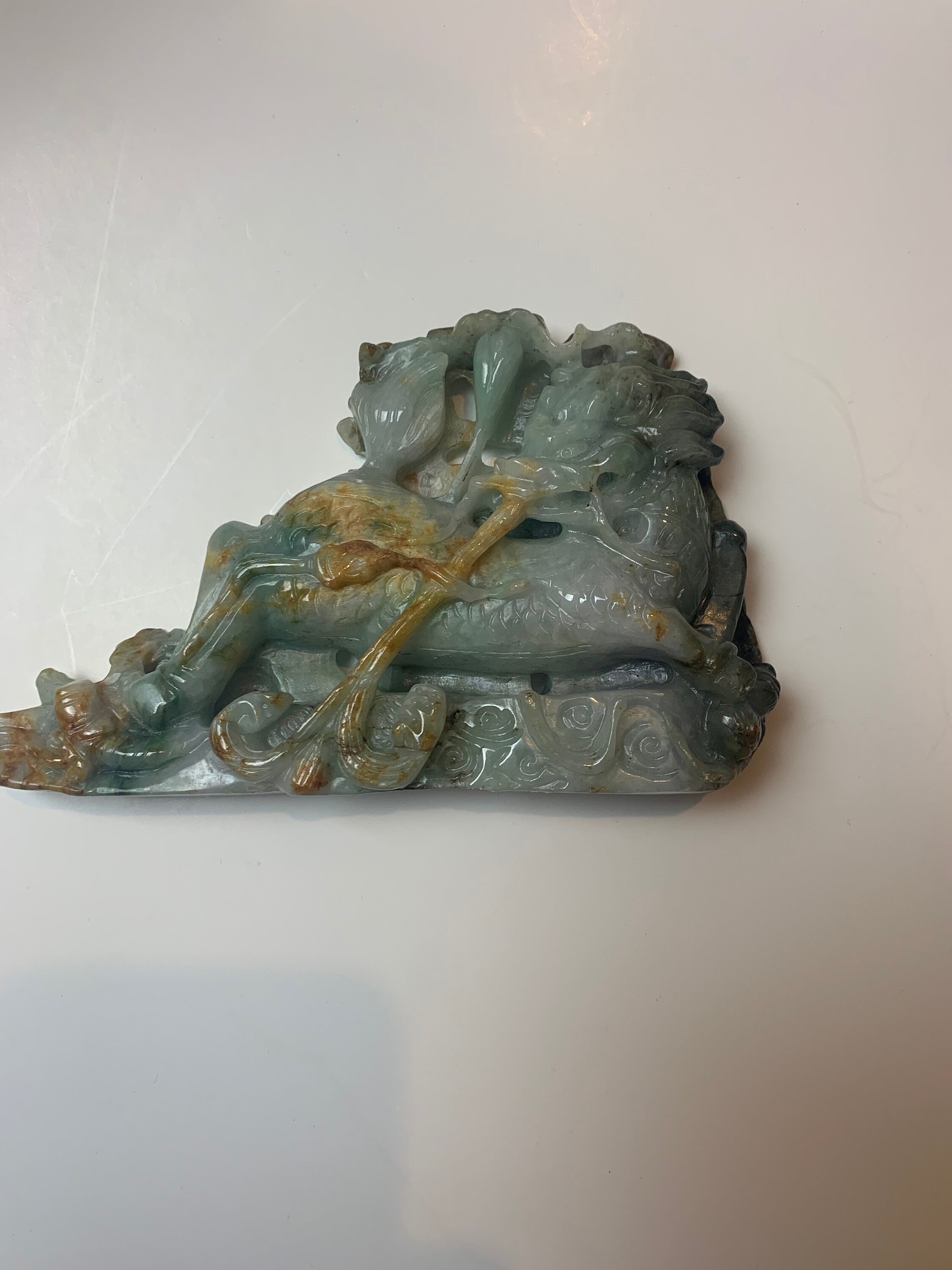 100% Natural Hand-carved Jadeite Carving - Etsy