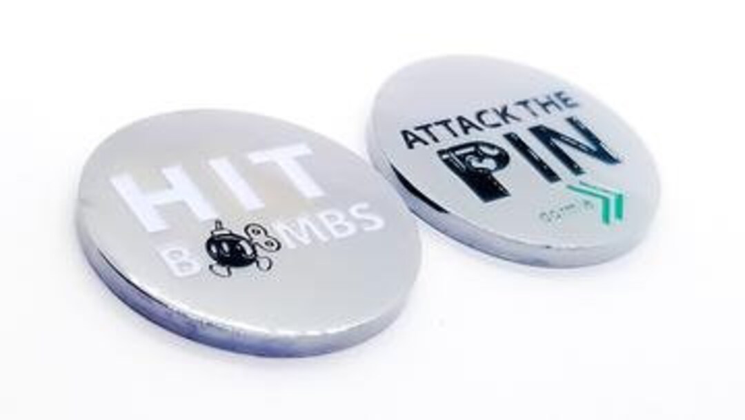 Hit Bombs, Attack the Pin Golf Ball Marker - Etsy