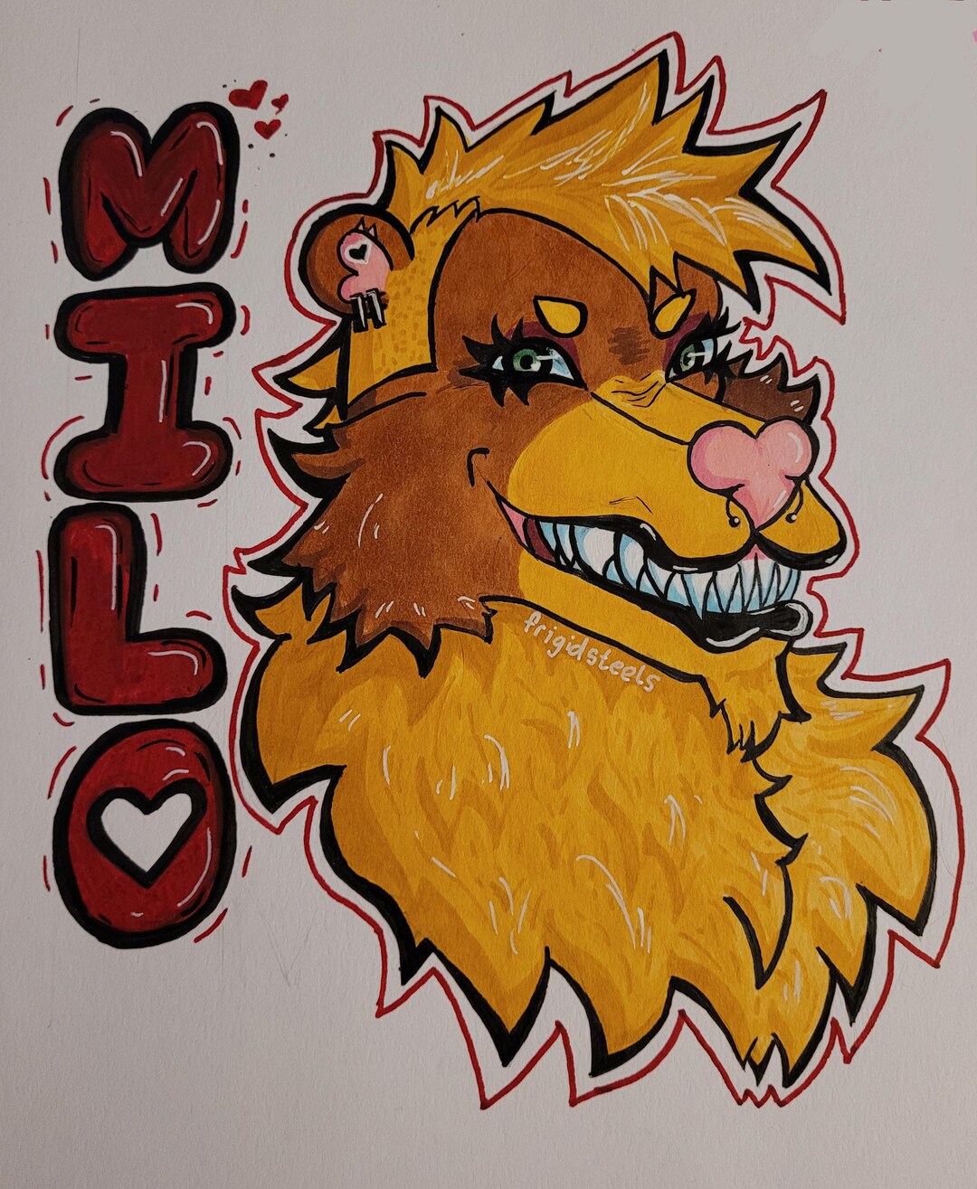 Custom Fursona Badges || Furry, Fursuit, Con Badge, Furrydelphia - Etsy