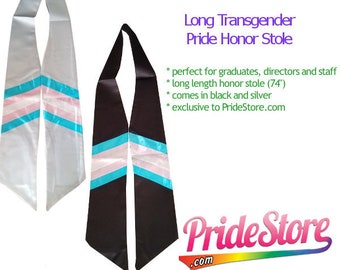 Rainbow LGBTQ Graduation Honor Stole Graduate Choir Sash - Etsy