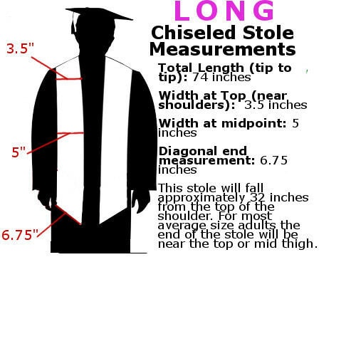 Philadelphia Rainbow LGBTQ Graduation Honor Stole Graduate Choir Sash ...