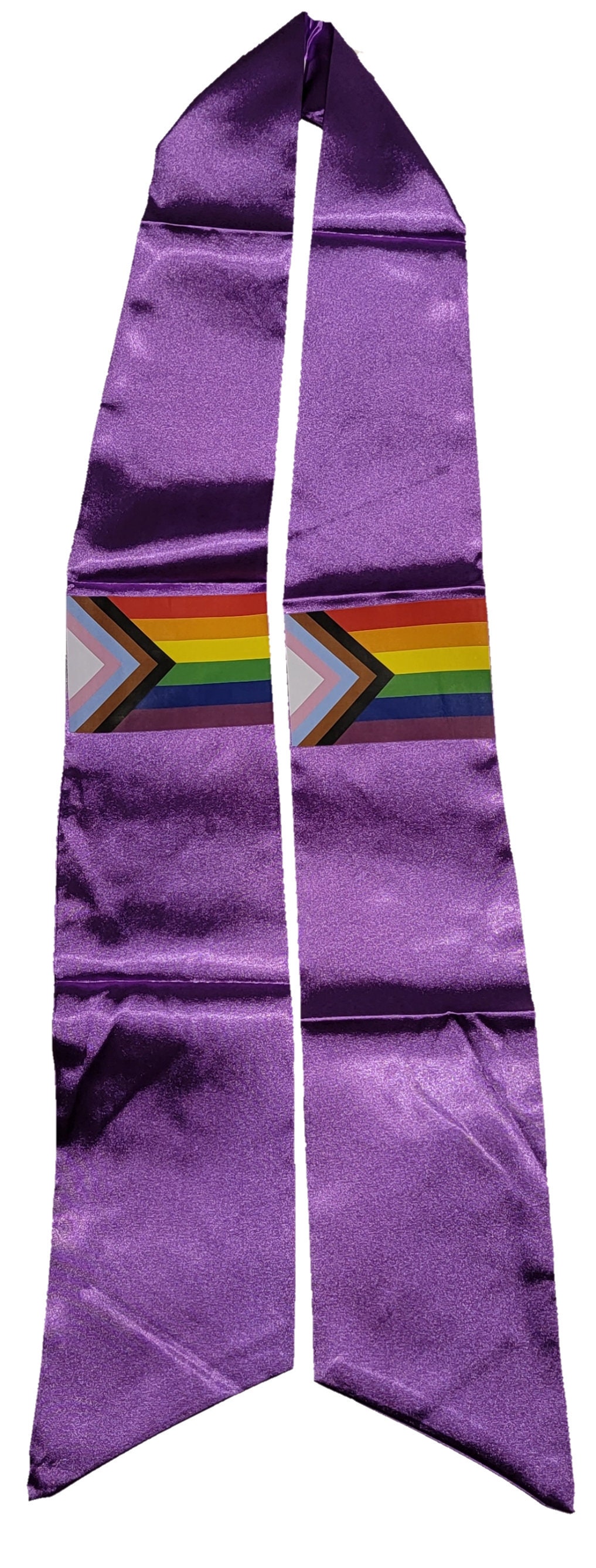 Progress Pride Rainbow LGBTQ Graduation Honor Stole Graduate Choir Sash ...