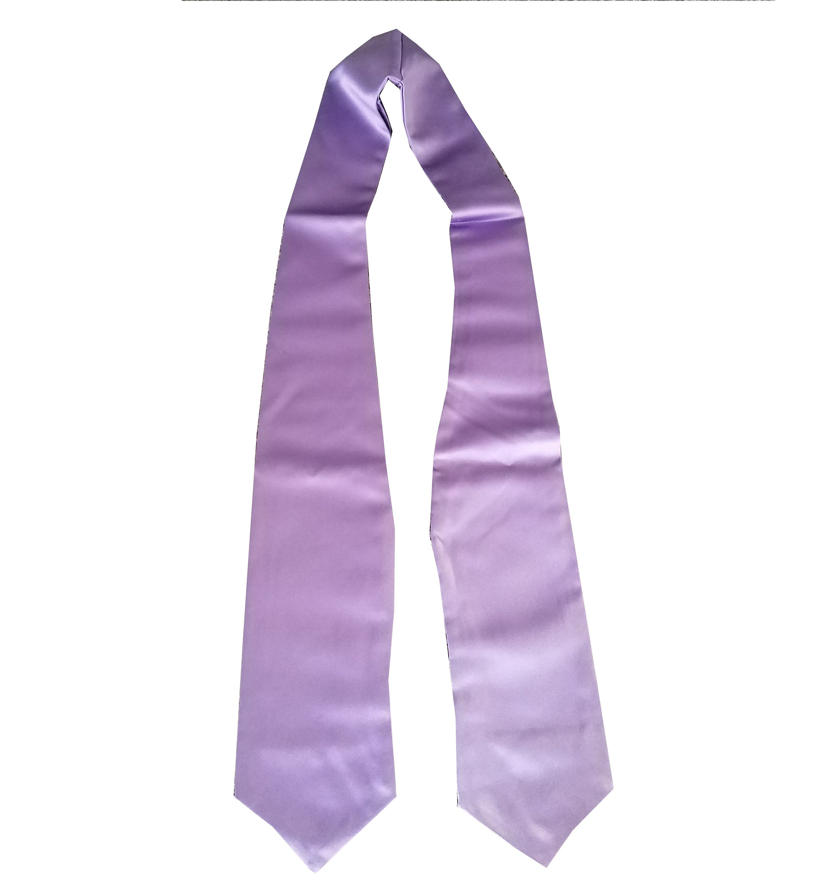 Lavender Purple Graduation Honor Stole Graduate Choir Sash Clergy LGBT ...