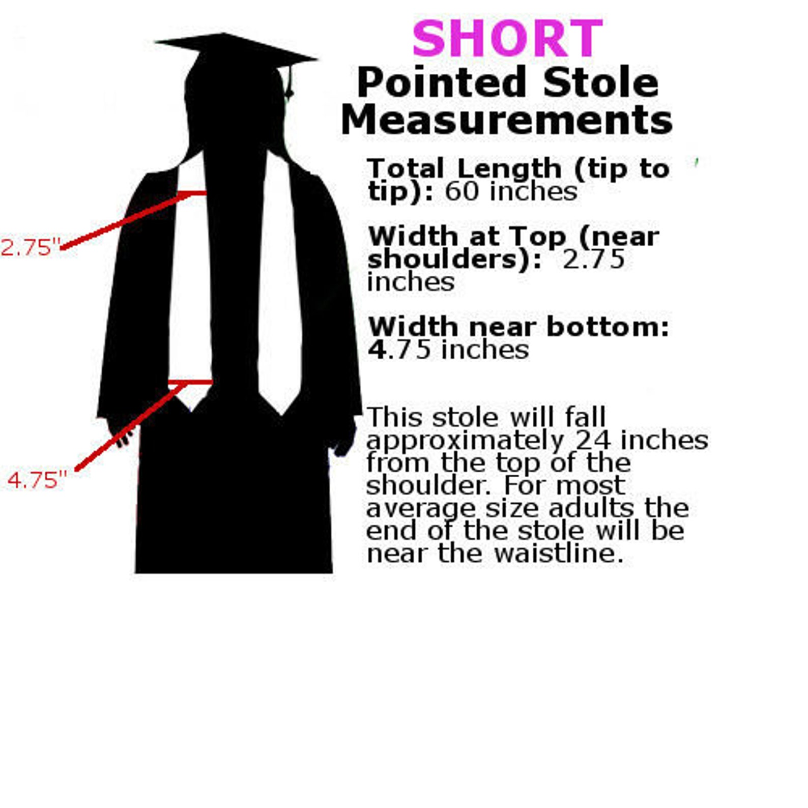 Rainbow LGBTQ Graduation Honor Stole Graduate Choir Sash - Etsy