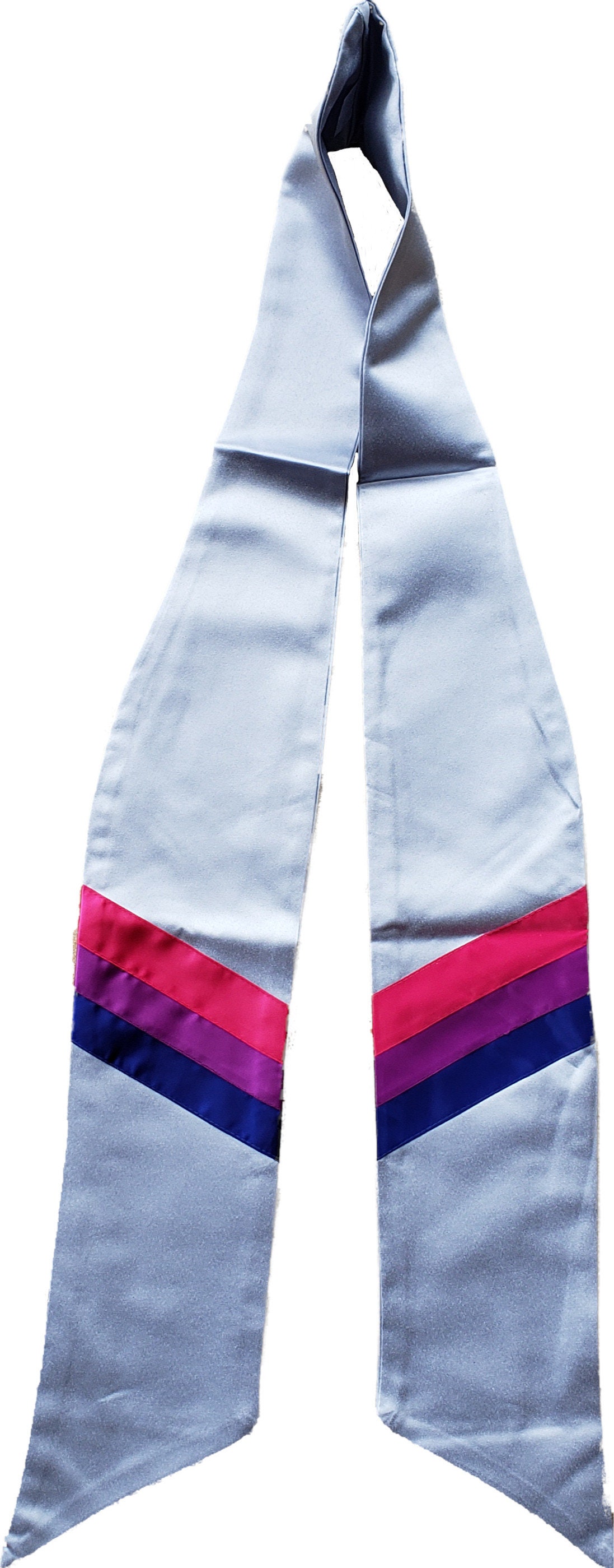 Bisexual Bi Graduation Honor Stole Graduate Choir Sash Clergy LGBT ...