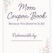 Mom Coupon Book Printable - Mother's Day Gift From Kids or Partner| DIY ...