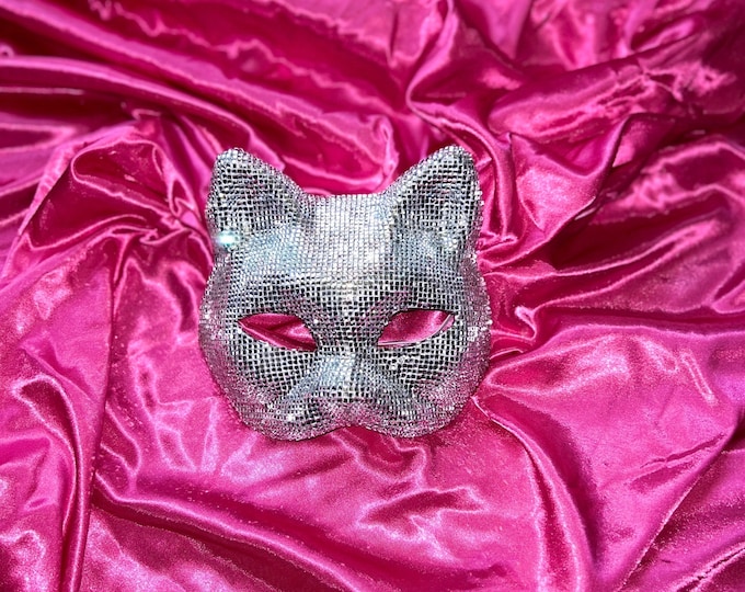 Shattered 'glass' Plastic Mirror Mask Full Face - Etsy