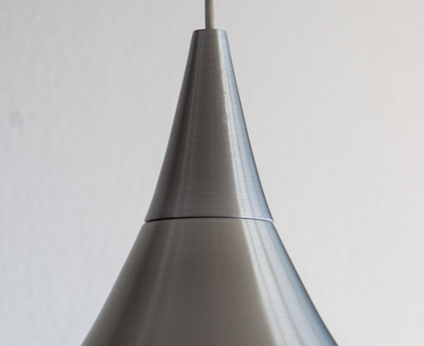 Vintage LYSKÆR Modern Pendulum Aluminium Pendant Light Lamp Danish ...