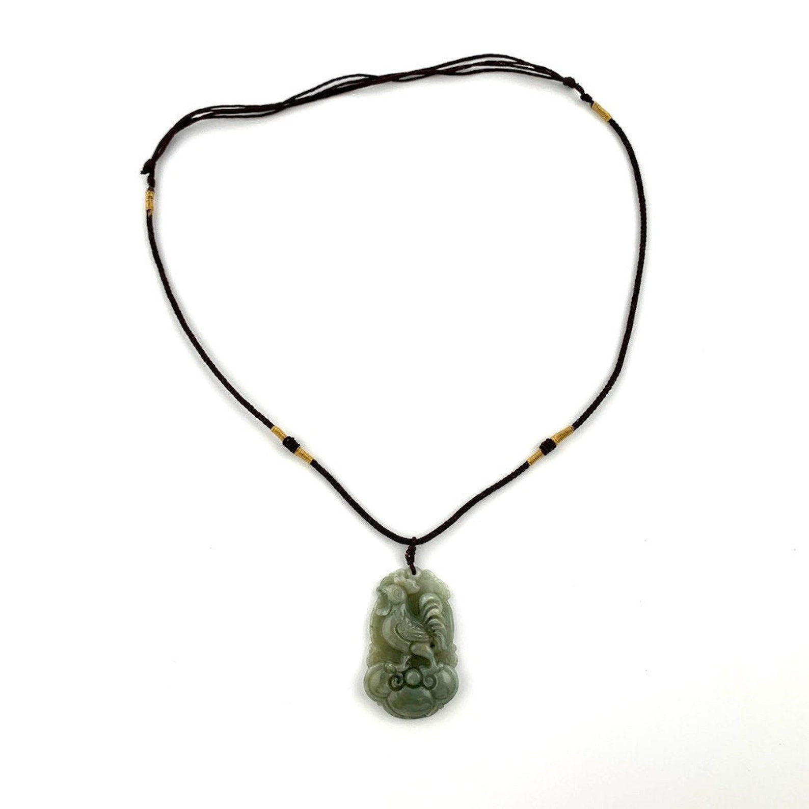 Jadeite Jade Rooster Chicken Chinese Zodiac Carved Rustic - Etsy