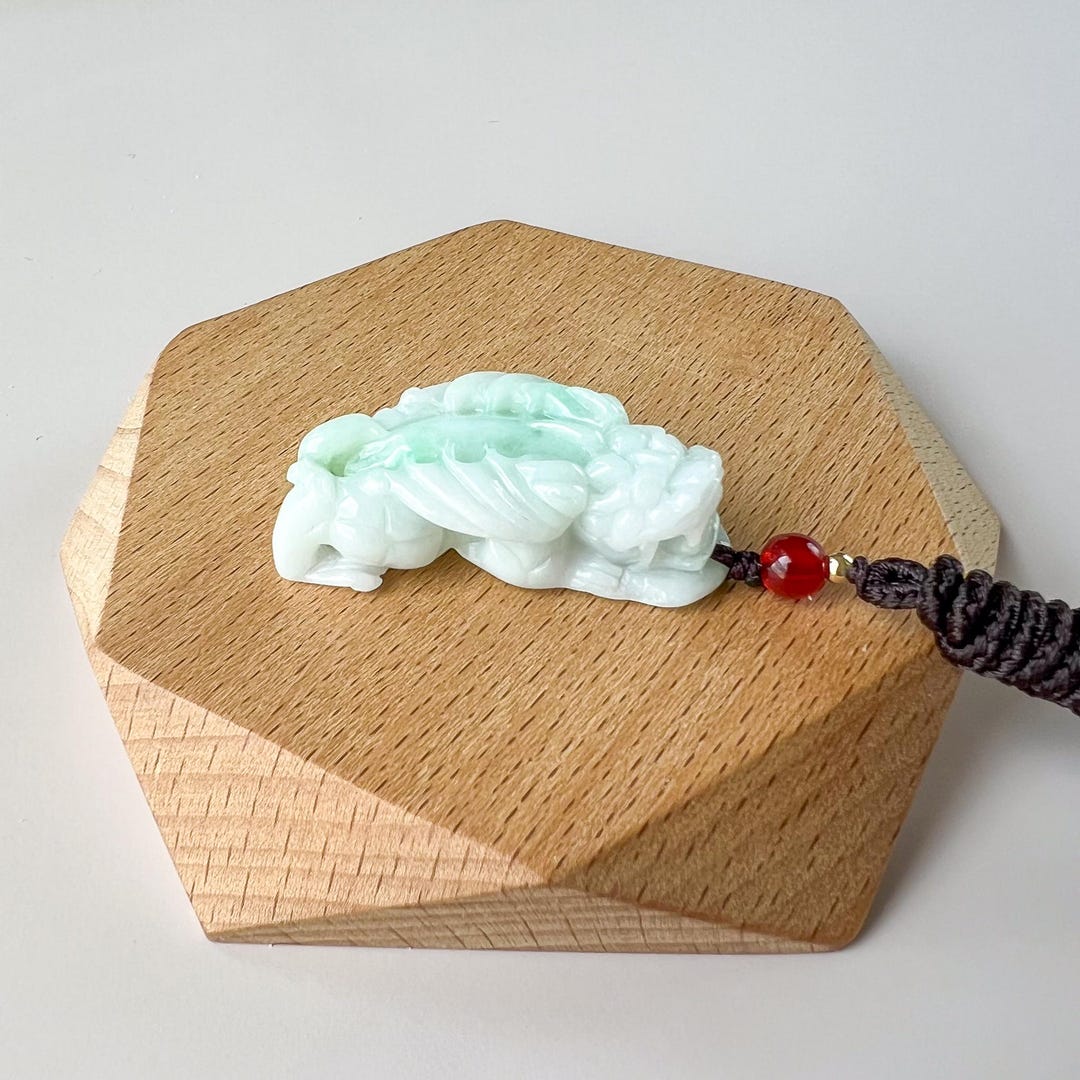 Winged Pixiu Jade Pendant, Pi Xiu, 貔貅, Jadeite Jade Pendant, HY-0322 ...
