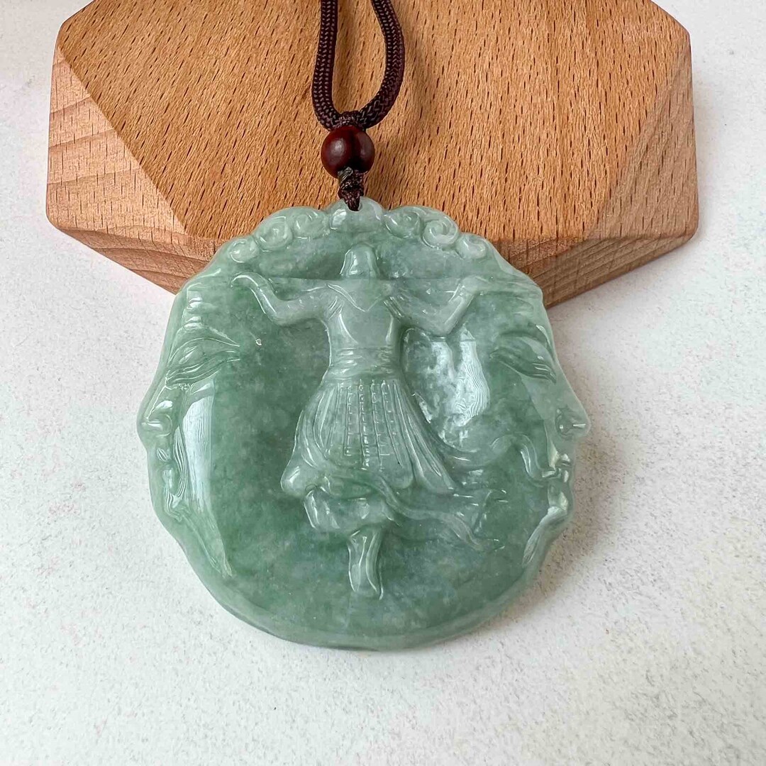Jadeite Jade Monkey King, Sun Wu Kong, 孙悟空, Chinese Zodiac Carved ...