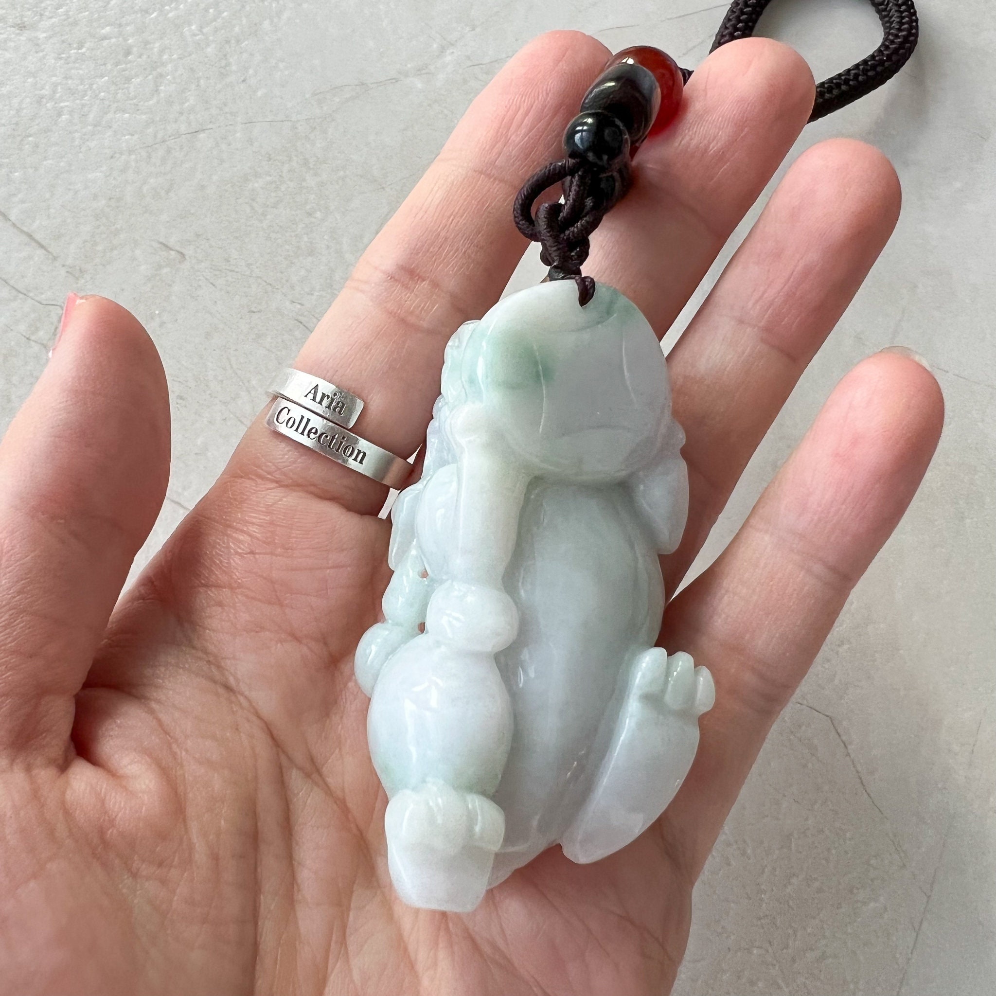 Jadeite Jade Dragon Pixiu Dragon Chinese Hand Carved Statue - Etsy