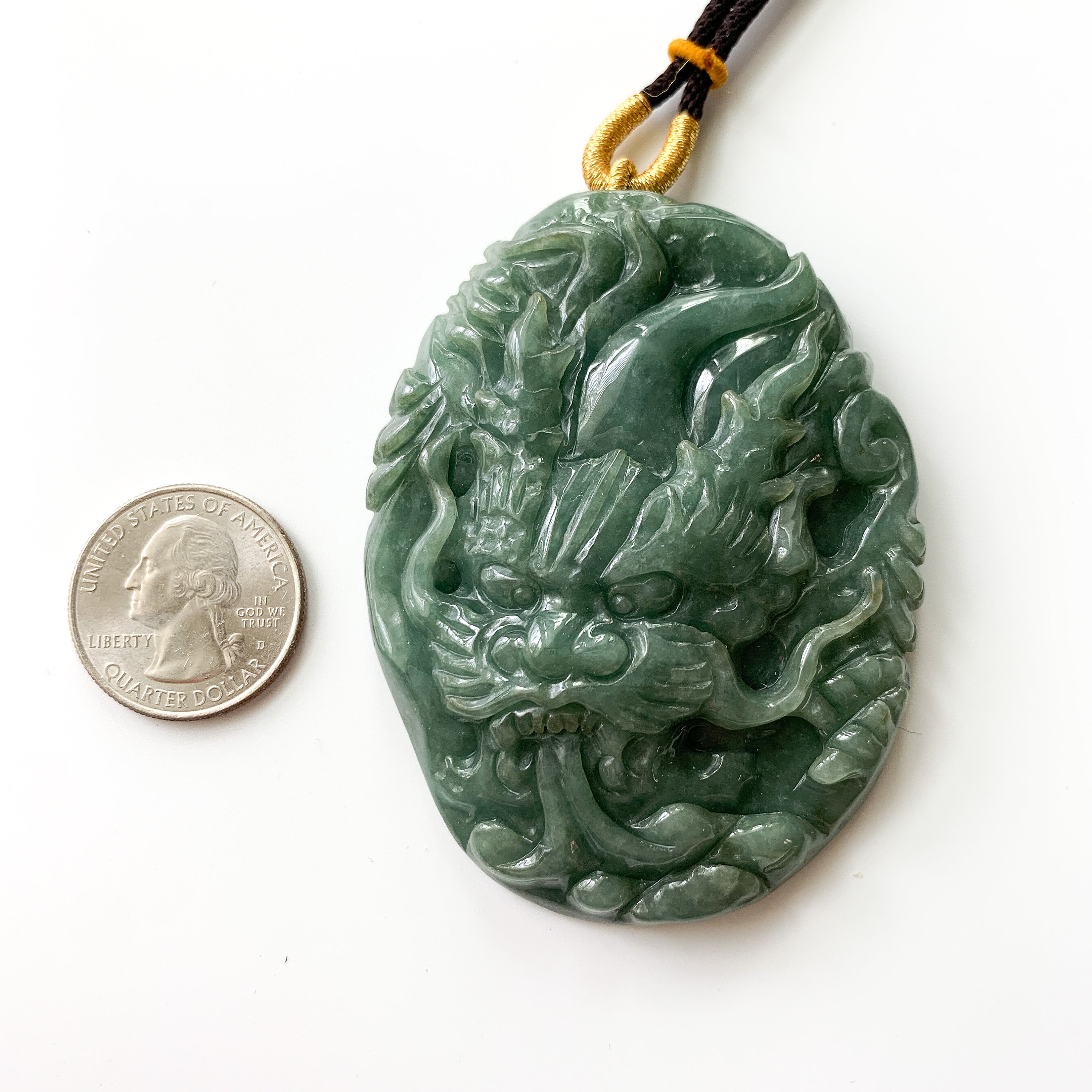 Very Large Jadeite Jade Dragon Chinese Zodiac Hand Carved | Etsy