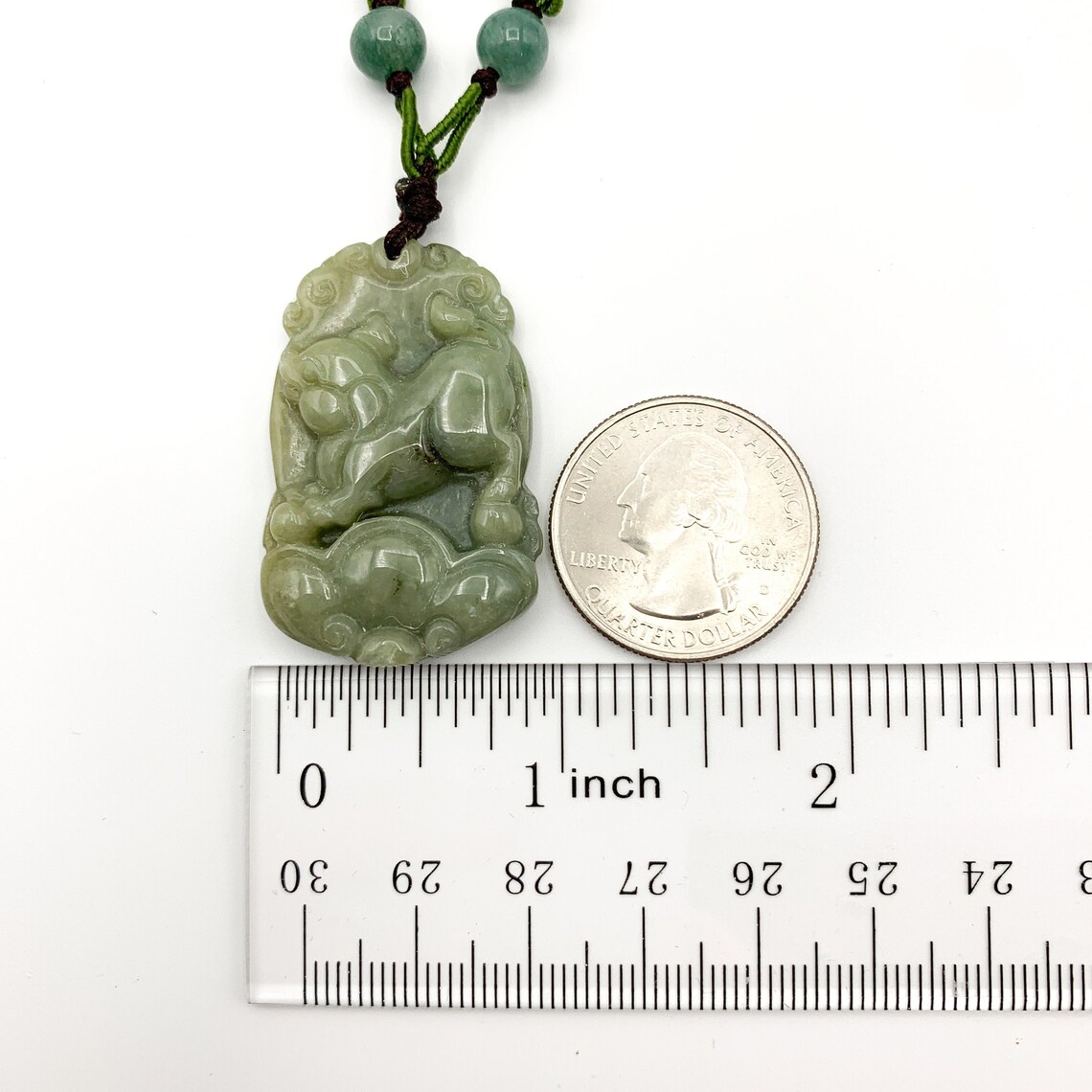Jadeite Jade Pig Boar Chinese Zodiac Carved Pendant Necklace - Etsy