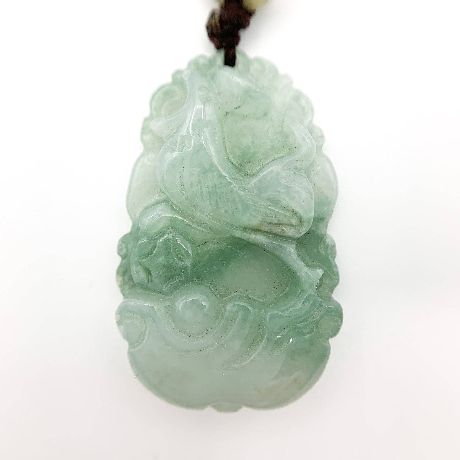 Jadeite Jade Rooster Chicken Chinese Zodiac Carved Rustic | Etsy