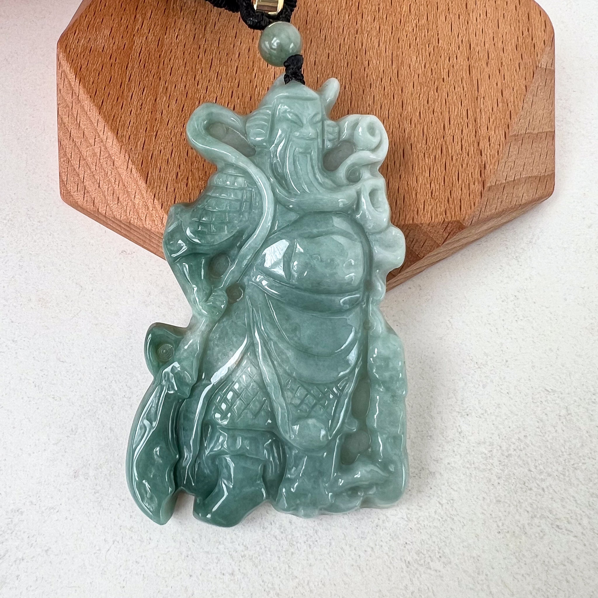 Guan gong jade pendant store