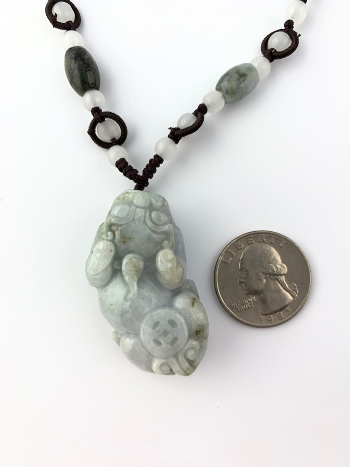Jadeite Jade Dragon Pixiu Dragon Chinese Carved Pendant - Etsy