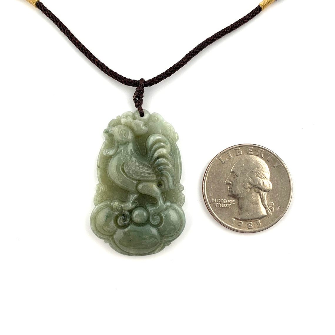 Jadeite Jade Rooster Chicken Chinese Zodiac Carved Rustic - Etsy