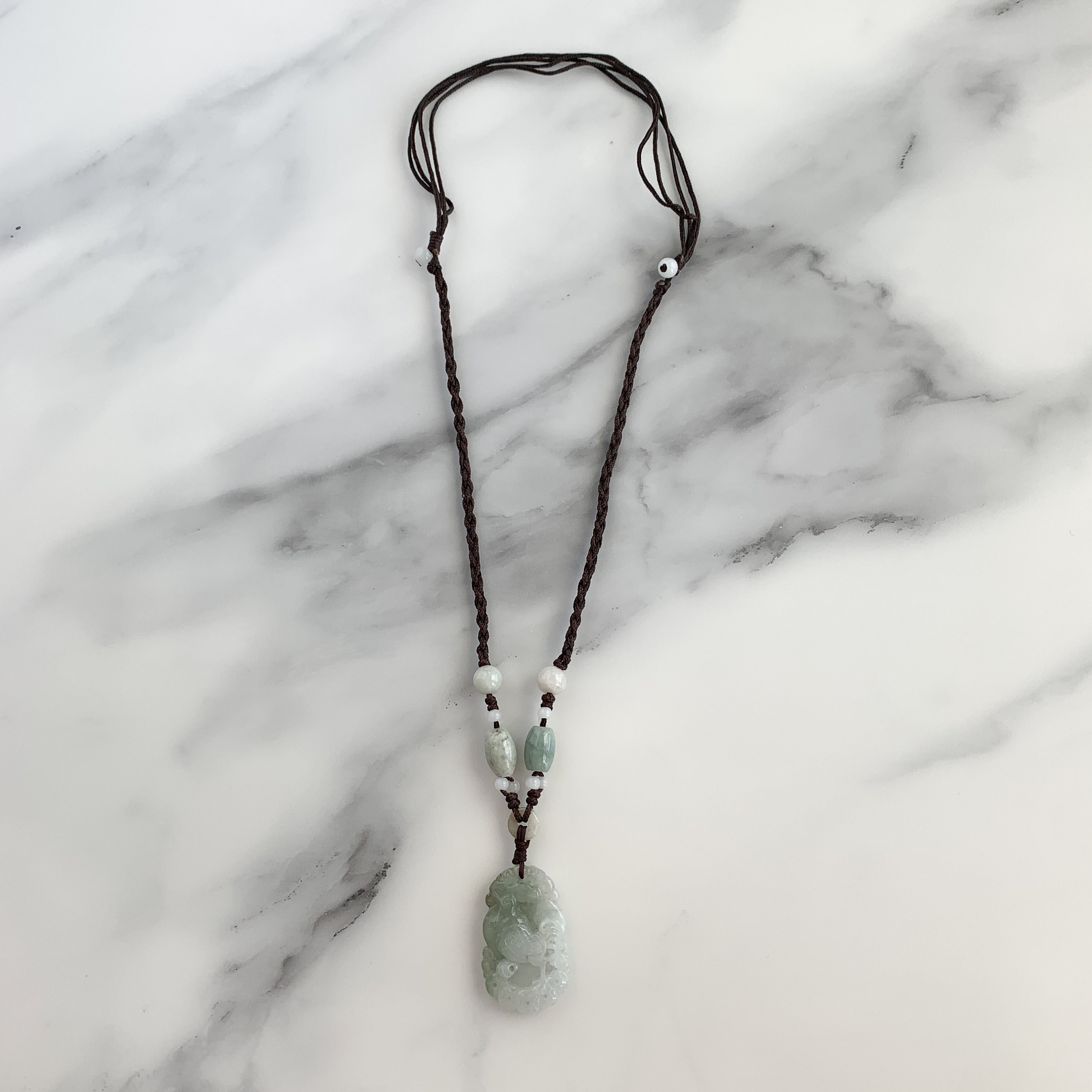 Jadeite Jade Rooster Chicken Chinese Zodiac Carved Pendant | Etsy