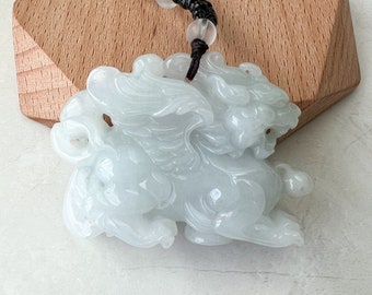 Chinese Xiu Jade Pendant - Etsy
