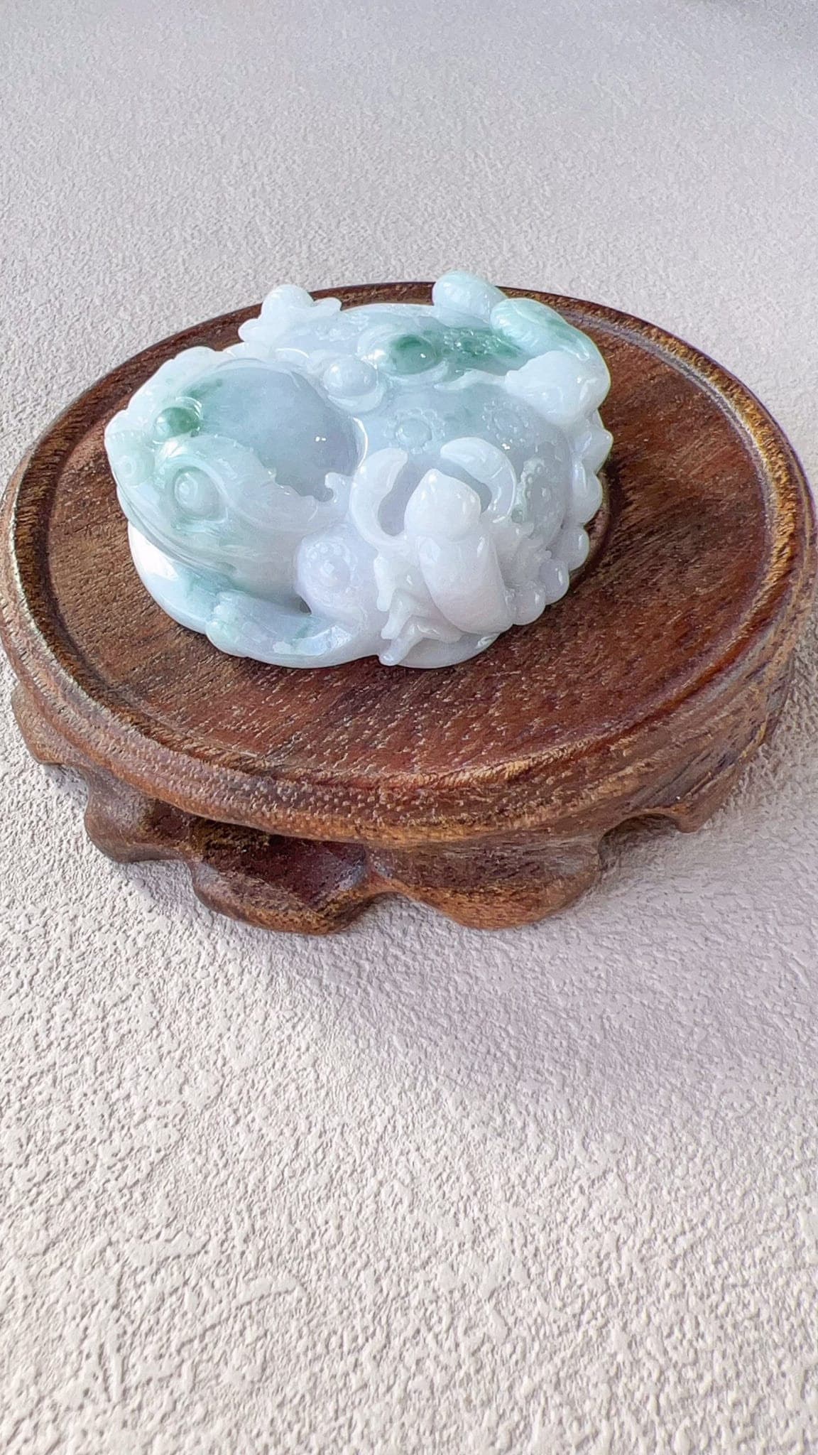 Jadeite Jade 5 Poison Toad, Scorpion, Snake, Spider, Centipede Hand ...