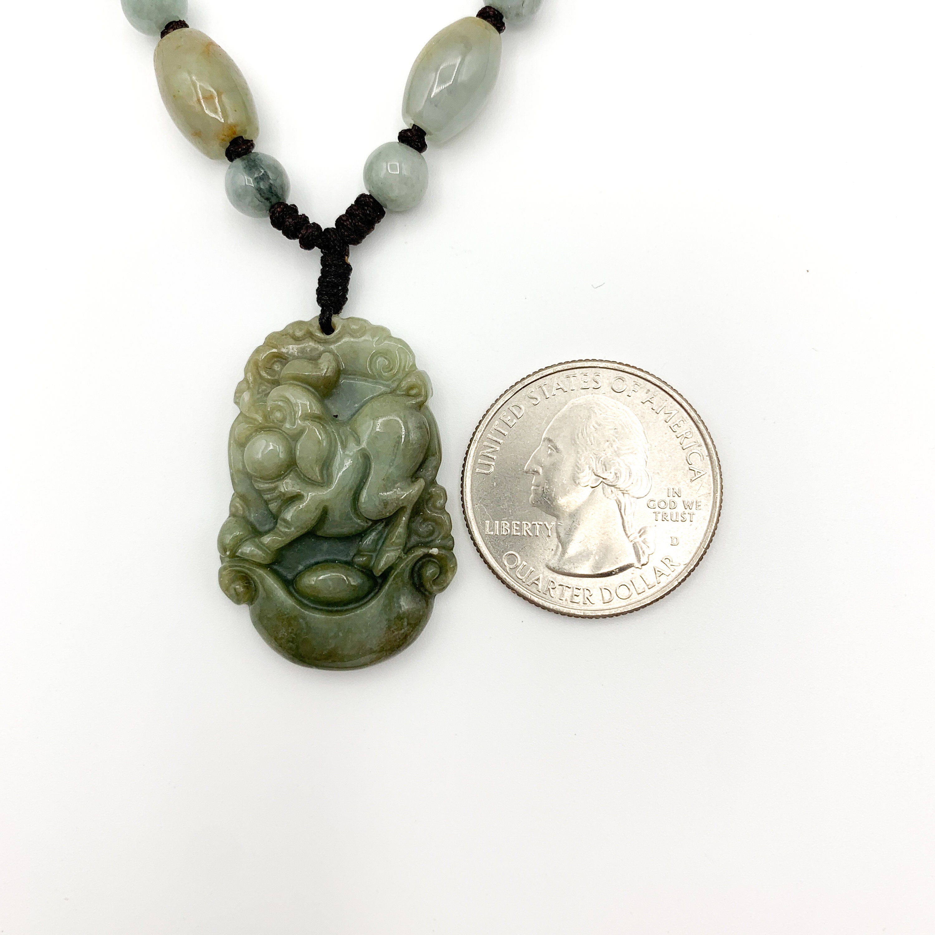 Jadeite Jade Pig Boar Chinese Zodiac Carved Rustic Pendant - Etsy