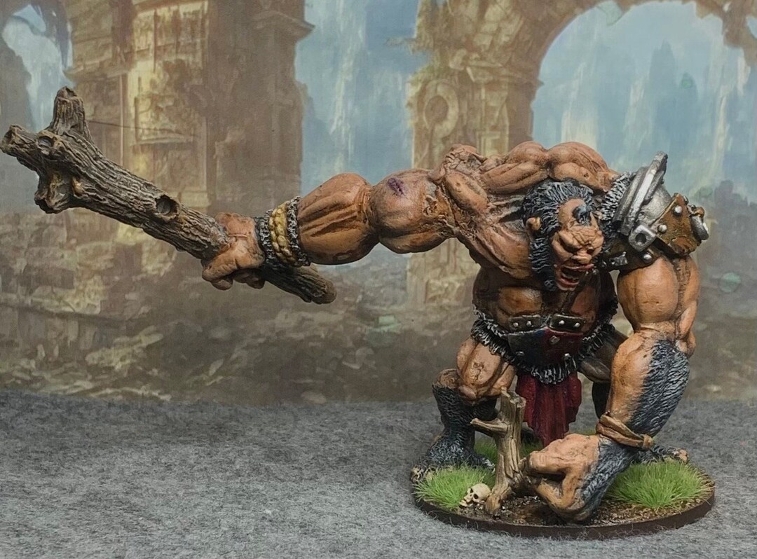 Hand Painted Dungeons and Dragons Miniature: Hill Giant! - Etsy
