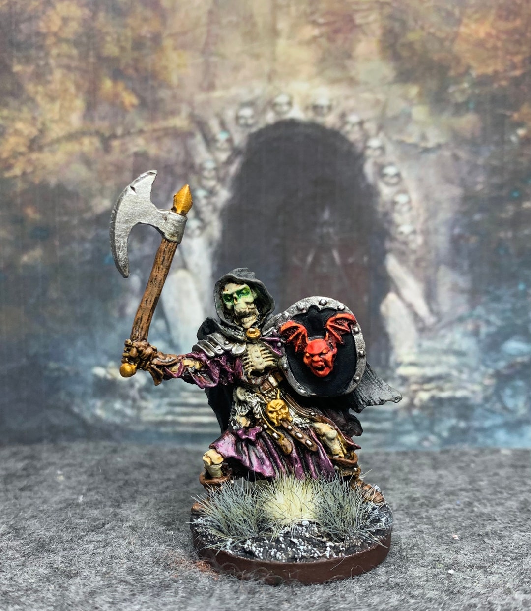 Hand Painted Dungeons and Dragons Miniature: Barrow Wight. - Etsy