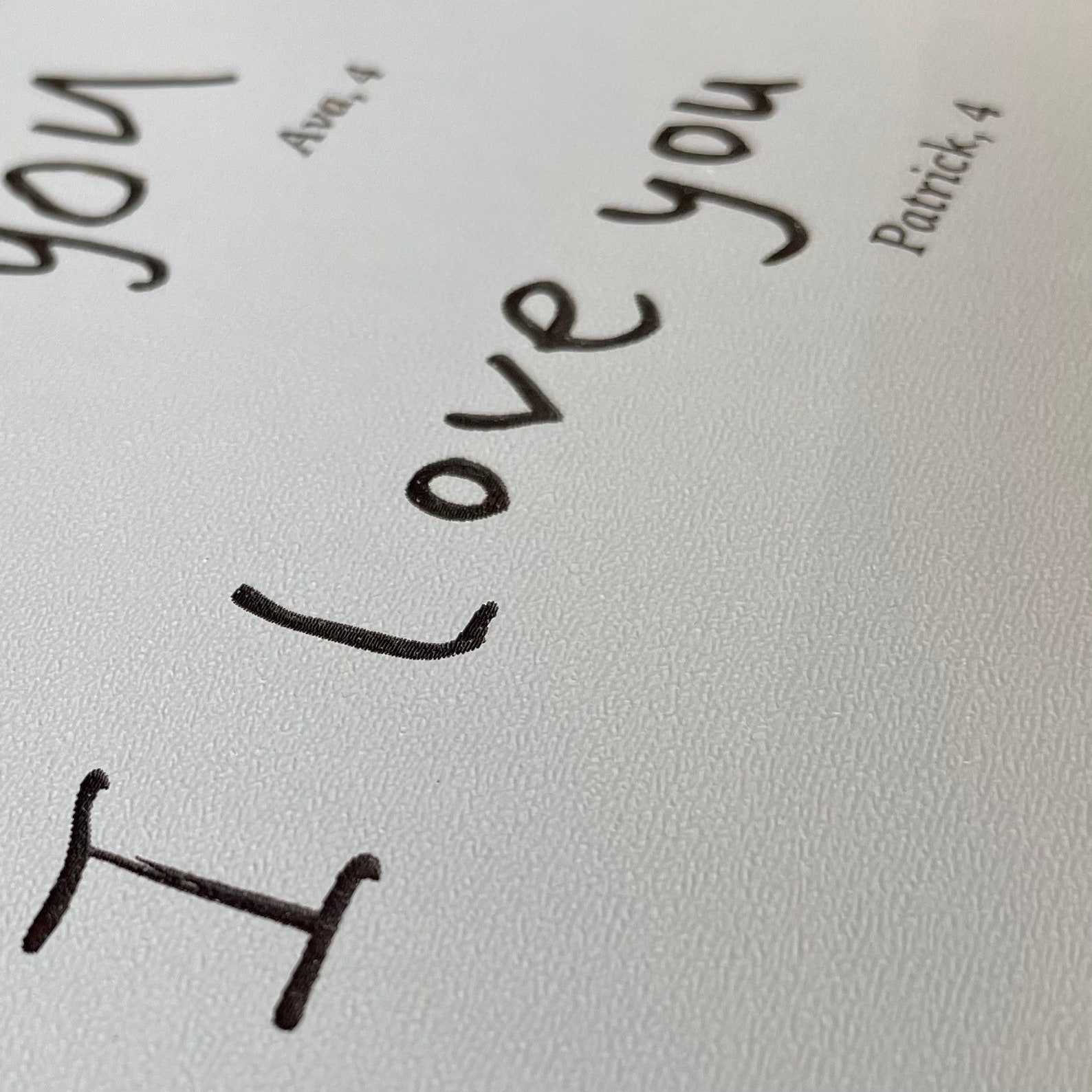 8" X 10" Laser-engraved Handwriting/message Sign | Mother’s Day ...