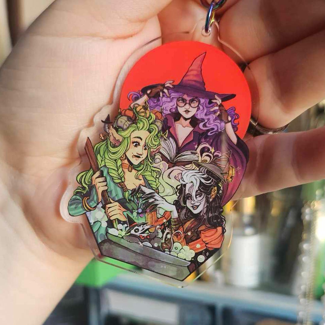 The Witches Brew - Acrylic Keyring- BH - Critical Role - Sophiralou - Etsy